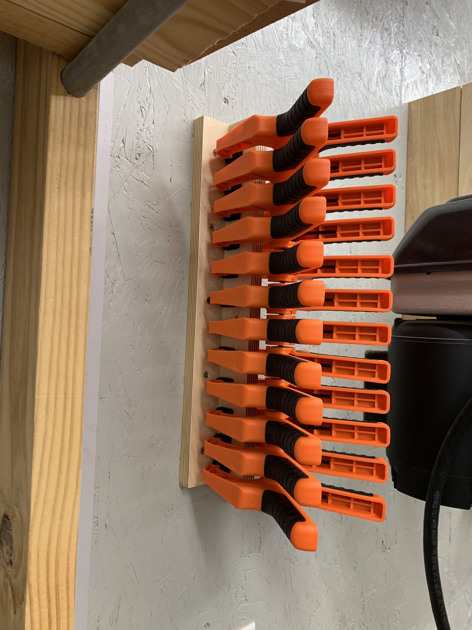 Spring Clamp Storage | Almost Famous Dave